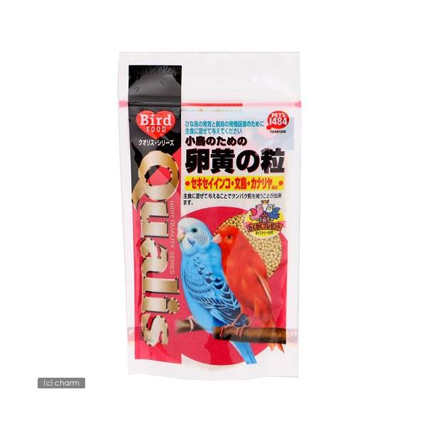 メーカー：ペッズイシバシ _animal　小動物　鳥　フード　エサ　餌　ペッズイシバシ　クオリス　小鳥のための卵黄の粒　100g　20120413　SM　torifood413　小鳥　栄養補給　栄養補助　セキセイインコ　文鳥　カナリヤ　49...