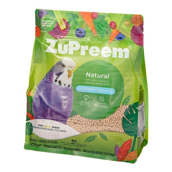 メーカー：ZuPreem 小動物　鳥　フード　Ｚｕｐｒｅｅｍ　ズプリーム　ナチュラル　Ｓ　パラキート・セキセインコ用　２．２５ｌｂ（約１ｋｇ）　0762177912004　_zupreem　パラキート　セキセイインコ　セキセイ　マメルリ　マ...