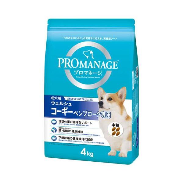 メーカー：マース ドックフード　ペットフード　カリカリ　犬　いぬ　犬フード　犬用ドライフード　犬の餌　犬のエサ　餌　えさ　アダルト　プレミアムフード　鶏肉　鳥肉　肉　中型犬　こーぎー　中粒　Ｐｒｏｍａｎａｇｅ　水色　青　マースジャパン　リミ...