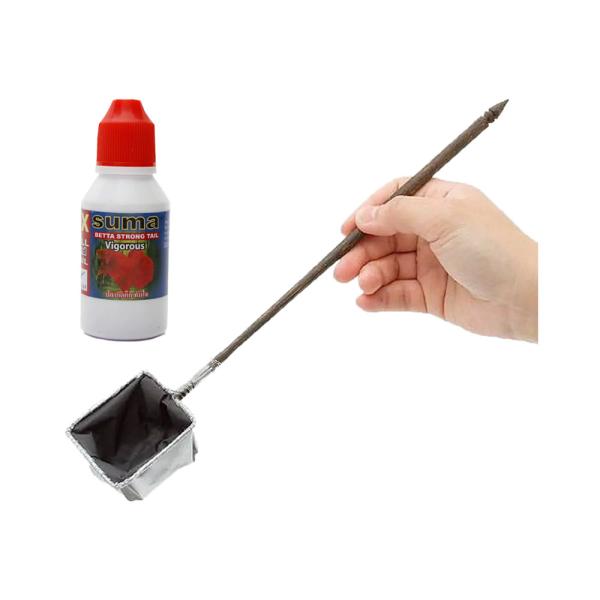 アクアリウム用品　アクア用品　餌　給餌器　エビ専用　リキジャパン　ベタ用コンディショナー　ＳＵＭＡ　スーマ　２４ｍｌ　エビ用品　器具　リキ　ネット　網　アミ　選別ネット　ベタ　選別　小型　水ごと　カチョン　ベタ用ネット　20151124　Ｍ...