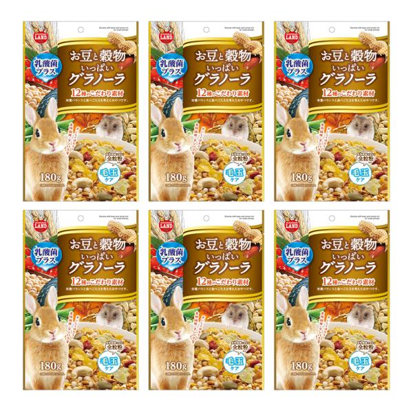 メーカー：マルカン mlmfkline　_animal　フルーツいっぱいグラノーラ　１８０ｇ　小動物　おやつ　フード　マルカン　うさぎ　リス　ハムスター　チンチラ　モルモット　鳥　小動物全般　スナック　ドライ野菜・フルーツ　フルーツ　ドライ...