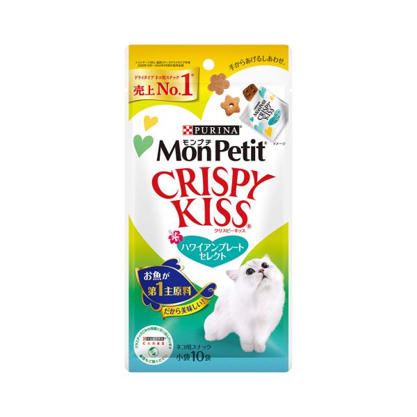メーカー：ネスレ f7k_pu10_nsrcat　猫フード　ドライフード　ネスレピュリナ　モンプチ　ネスレ　クリスピーキッス　ハワイアンプレートセレクト　３０ｇ３ｇ×１０袋　キャットフード　おやつ　130921　ＭＹＴ　３０袋入り　箱売り　...
