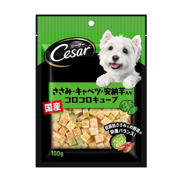 メーカー：マース frditem_hidden　opa2_choku　おやつ　ペットフード　ご褒美　しつけ　犬のおやつ　犬のスナック　いぬのおやつ　いぬのスナック　アダルト　笹身　野菜　国産　Cesar　白い犬　ウェスティ　ウエストハイラン...