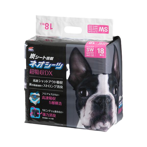 メーカー：コーチョー ネオシーツ　カーボンＤＸ　スーパーワイド　１８枚　犬　猫　ペットシーツ　20150805　ＫＮＩ　4972316207663　犬用品　ＳＷ　ペット用品　愛犬　おむつ　シーツ　シート　猫用品　ペットシート　おしっこ　尿　...