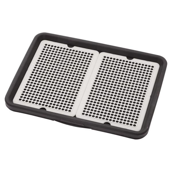 メーカー：ペティオ　アドメイト 4903588248610　アドメイト　わんトレー　ブラック　ワイド　犬　トイレ　犬用品　トイレ用品・トイレタリー　トレー・トイレ容器　レギュラー用　カバー　20151006　OKB　opa2_choku　y...