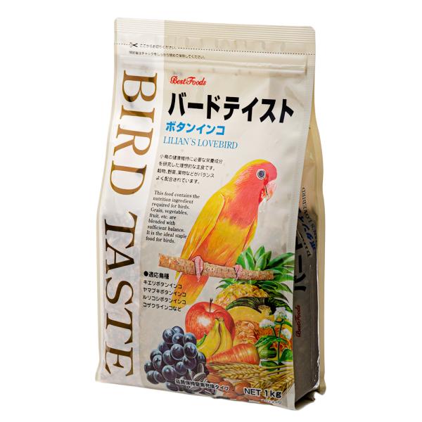 メーカー：ナチュラルペット ＮＰＦ　バードテイスト　ボタンインコ　１ｋｇ　4932804310329　20220120　y22m01　wakaoo　トリ　小鳥　フード　餌　えさ　ご飯　ごはん　バードフード　ボタンインコ用　キエリボタンインコ...