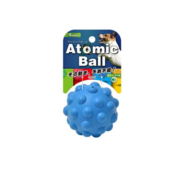 メーカー：プラッツ _dog　atomicball　プラッツ　アトミックボール　Ｓ　ブルー　4979007702216　PZ70221　ＫＥＩＲＹＯＵ　ＹＭＹＭ　20180930　犬用品　犬　イヌ　オモチャ　玩具　ボール　スクィーカー　スク...