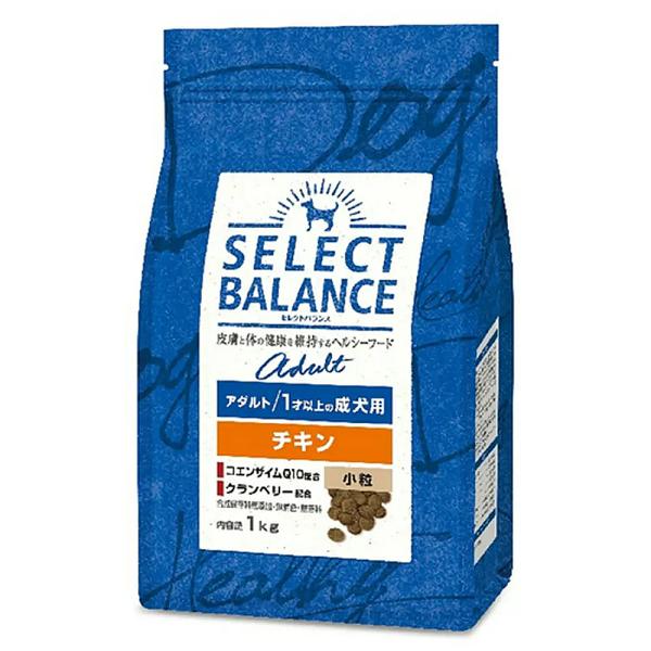 メーカー：ベッツチョイス nych　20181010　4541851005999　ベッツ　セレクトバランス　アダルト　チキン小粒　１才以上の成犬用　１ｋｇ　ドッグフード　犬フード　いぬ　犬　ドッグ　フード　ドライフード　総合栄養食　全犬種　...
