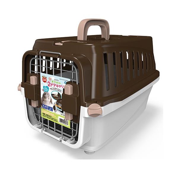 メーカー：マルカン minimalcarry　マルカン　うさぎのおでかけ２ドアキャリー　4906456568483　ML-207　小動物　鳥　うさぎ　キャリー　ハードキャリー　お出かけ　運ぶ　おでかけ　20190311　tsbs　opa2_...