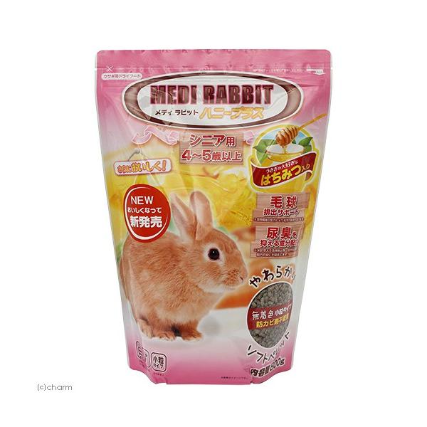 メーカー：ニチドウ line250910p510anim　ndrf　medrabbit　_animal　ニチドウ　メディラビット　シニア　ハニープラス　８００ｇ　うさぎ　フード　国産　4975677044267　小動物　鳥　ソフトタイプ　日...