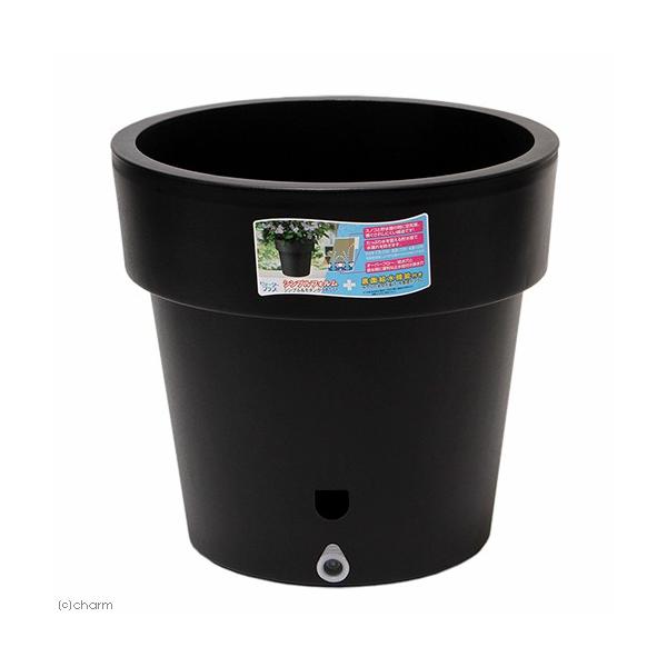 メーカー：大和プラスチック 鉢　植木鉢　ガーデニング用品　rosa_item　20190722　ＧＢＮＭ　園芸用品　ガーデニング　園芸　ポット　プランター　大和プラスチック　ウォータープラス　３５型　ブラック　底面給水　4903266727...