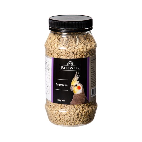 メーカー：ウォンバルー ＰＡＳＳＷＥＬＬ　ＣＲＵＭＢＬＥＳ　Wombaroo　パスウェル　フィンチ　カナリア　ブンチョウ　キンカチョウ　ジュウシマツ　金糸雀　文鳥　錦華鳥　錦花鳥　十姉妹　小型インコ　セキセイインコ　コザクラインコ　マメルリ...