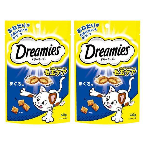 メーカー：マース スナック　おやつ　ペットフード　猫のおやつ　猫のスナック　ねこのおやつ　ねこのスナック　アダルト　ヘアボール　鮪　マグロ　ツナ　魚　Ｄｒｅａｍｉｅｓ　黄色　マースジャパン　リミテッド　melma2102marsdrms　m...