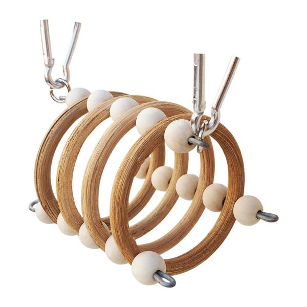 メーカー：Rainbow レインボー　くるくるトンネル　ＳＳ　4589462719447　20191113　ｋｓｚｋ　小動物用品　玩具　オモチャ　アクセサリー　ケージ　吊るし型　トンネル　モモンガ　鳥　デグー　リス　小型インコ　中型インコ　...