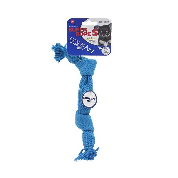 メーカー：プラッツ _dog　プラッツ　スーパーロープ　Ｓ　ブルー　4979007731582　20220421　ｙ22ｍ04　ＧＢＮＭ　犬用品　おもちゃ　デンタルトーイ　ロープ　ロープ・ホース　スクウィーカー　ＳＰＯＴ　ＳＵＰＥＲ　ＲＯＰ...