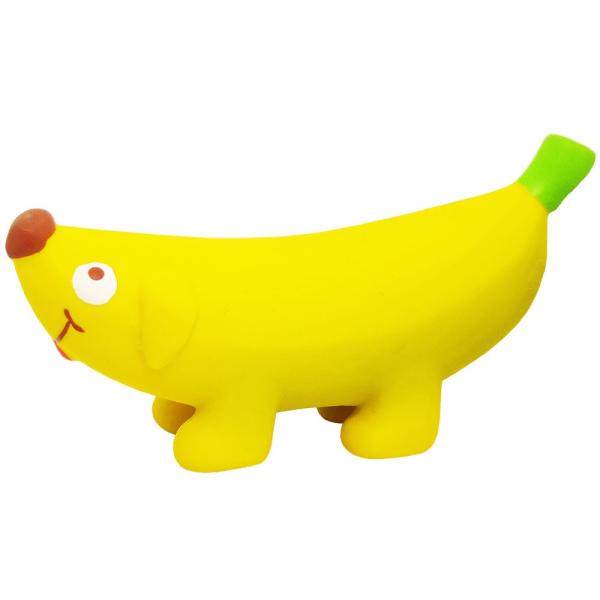 メーカー：プラッツ _dog　プラッツ　バナナドッグ　イエロー　4979007101361　PZ10136　20200110　ＧＢＮＭ　犬用品　おもちゃ　ラバートーイ　スクウィーカー　スクィーカー　ＰＬＡＴＺ　Ｂａｎａｎａ　Ｄｏｇ　ラテック...