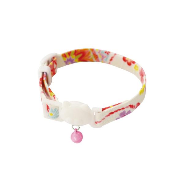 メーカー：ドギーマン _neko　キャティーマン　ねこくびわ　ル　コリエ　ジャポネ　京手毬　LC309　4976555884142　20200227　kszk　猫　ネコ　cat　猫用品　首輪　くびわ　鈴　綿　コットン　ポリエステル　ドギーマ...