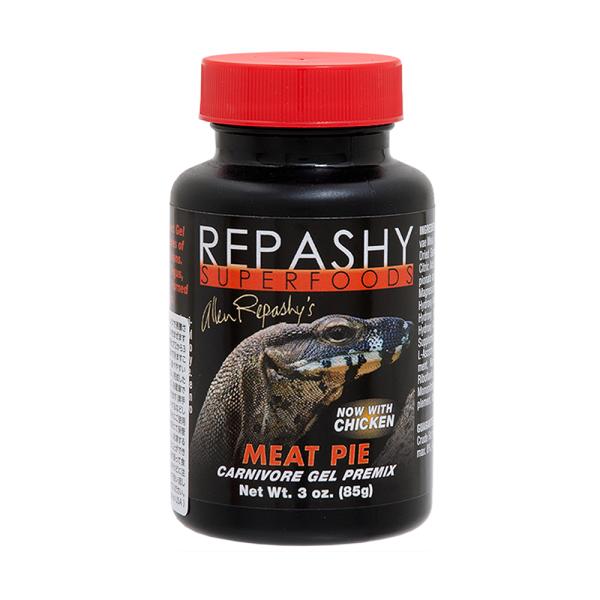 メーカー：REPASHY（レパシー） レパシー　スーパーフード　ミートパイレプタイルズ　３ＯＺ　0643854997906　20200501　ｋｓｚｋ　爬虫類用品　フード　人工飼料　パウダー　練る　肉食性トカゲ　トカゲ　ミートパイ　フェニッ...