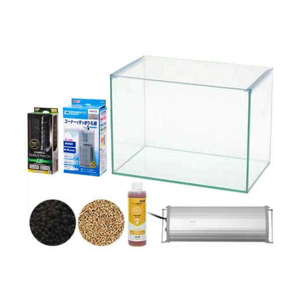 komkeset　_aqua　sfset　アクア用品　アクアリウム用品　水槽セット　飼育セット　飼育用品　初心者向け　ビギナー向け　Ａｑｕａｒｉｕｍ　熱帯魚　観賞魚　ネオンテトラ　カージナルテトラ　アピストグラマ　ラミレジィ　ドワーフグラミ...