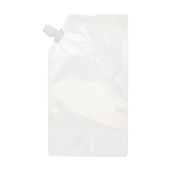 _aqua　_daily　日用品　スタンドパック　２ピースキャップ付透明ススタンド袋　ＤＰ８．７-ＴＮ５００　konpou　小　５００ｍｌ　梱包資材　詰め替えパック　液体　夢パック　キャップ付き　フタ付き　カウパック　20200630　MI...