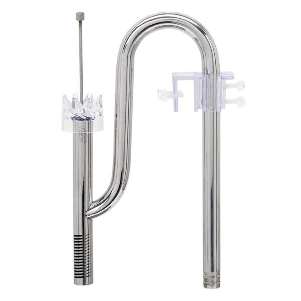 メーカー：AGW サーフェイススキマー吸水パイプ　Ｍ　１６ｍｍ　4580072591065　20200728　ｋｓｚｋ　アクアリウム用品　フィルター　交換部品　各社共通　外部式フィルター　ステンレスパイプ　ステンレス　パイプ　吸水パイプ　A...