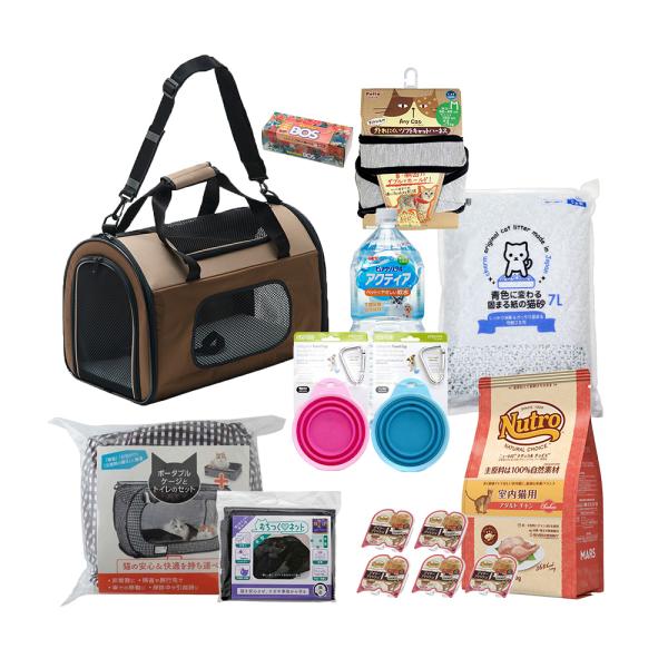 猫用　防災グッズセット　20210214　y21m02　ｋｓｚｋ　ネコ　猫　cat　猫用品　防災　避難　台風対策　災害　台風　大雪　地震　防災セット　津波　洪水　ローリングストック　備蓄　melma2109bousca　catbousaiset