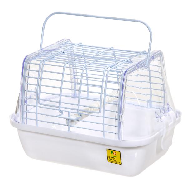 メーカー：三晃商会 4976285200304　20161005　三晃商会　ＳＡＮＫＯ　いっしょにおでかけ　ウィズキャリー　Ｓ　OJIR　軽量　軽量キャリー　便利　お出かけ　移動　深型タイプ　透明　中が見える　安心　ゴミが散らばりにくい　パ...