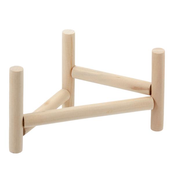 メーカー：三晃商会 三晃商会　ＳＡＮＫＯ　小鳥のホップ　ステップ　パーチ　小鳥用　木製　スタンドパーチ　止まり木　4976285117107　_animal　小動物　小動物用品　鳥　鳥用品　バード　bird　20161001　小鳥のホップス...