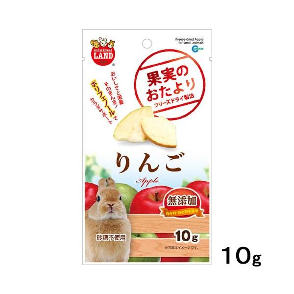 メーカー：マルカン _animal　マルカン　果実のおたより　りんご　10g　4906456560319　20160920　sakt　リスハム系　小動物　鳥　うさぎ　ハムスター　モルモット　チンチラ　リス　おやつ　ミニマルランド　minim...
