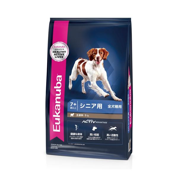 メーカー：ユーカヌバ _dog　メーカー画像　ユーカヌバ　シニア　ラム＆ライス　７．５ｋｇ　シニア用　全犬種用　７歳以上　Ｅｕｋａｎｕｂａ　お一人様３点限り　3182550909822　20200402　ＧＢＮＭ　ドッグフード　ドライフード...