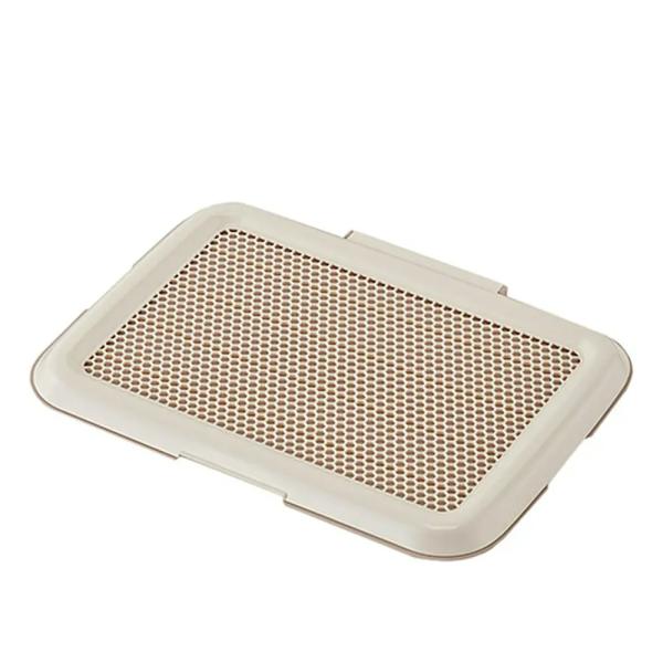 メーカー：ボンビアルコン 薄型しつけるトレー　Ｓ　アイボリー　4977082704026　20190623　ＧＢＮＭ　犬用品　犬　いぬ　トイレ　しつける　薄型　薄型トイレ　抗菌　お手入れ　簡単　かんたん　掃除　お掃除　交換　シーツ交換　しつ...