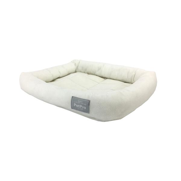 メーカー：ペットプロ ペットプロ　シンプルパピーベッド　白　4981528814385　20201125　nszk　y20m11　犬　いぬ　猫　ねこ　犬用　猫用　犬猫用　ベッド　オールシーズン　洗濯可　洗濯可能　清潔　すべり止め　滑り止め　...