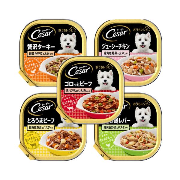 メーカー：マース smp_wanice　ドックフード　ペットフード　レトルト　犬　いぬ　犬フード　犬用ウェットフード　犬の餌　犬のエサ　餌　えさ　アダルト　牛　牛肉　肉　Ｃｅｓａｒ　白い犬　ウェスティ　ウエストハイランドホワイトテリア　マー...