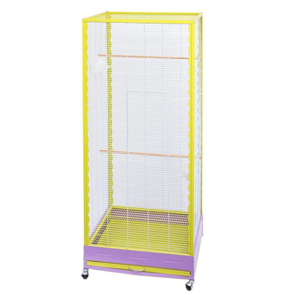 メーカー：(株)リーフ Leaf Corp minimalcages　鳥籠　小動物　鳥　ケージ　モモンガ　小鳥用　小鳥の広々ケージ　大型バードケージ　小鳥　インコ　鳥籠　鳥かご　多頭飼い　複数飼育　餌入れつき　セキセイインコ　ボタンインコ　...