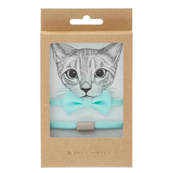 メーカー：有限会社オガワ 20210311　y21m03　necono　ルーチェリボン　ミントソルベ　猫　首輪　4589974551214　nszk　猫用品　ねこ　ねこの　猫の　リボン　赤ちゃん　子猫　子ねこ　シニア　軽い　軽量　超軽量　フ...