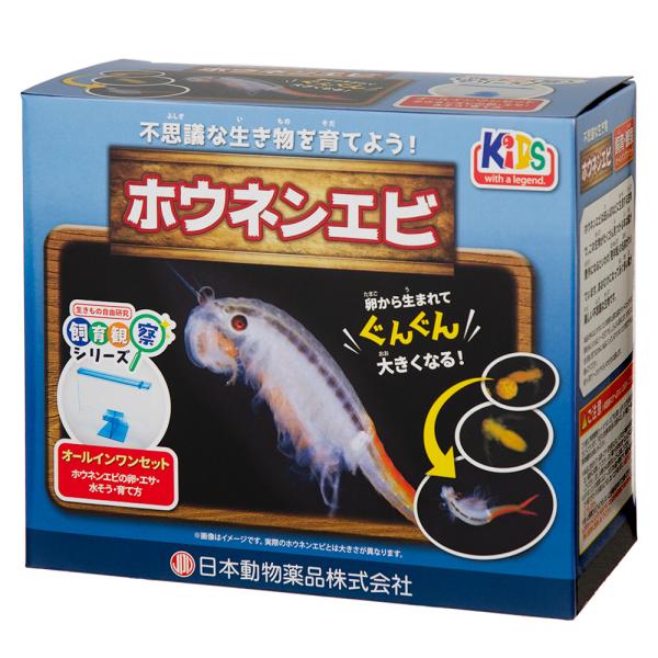メーカー：日本動物薬品 日本動物薬品　ニチドウ　飼育観察セット　ホウネンエビ　4975677045035　20210324　y21m03　nszk　飼育セット　観察セット　飼育　観察　kids　キッズ　こども　子ども　育てる　卵　生きもの　...