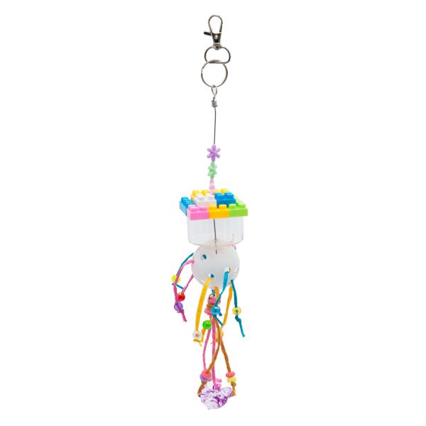 メーカー：(株)リーフ Leaf Corp リーフコーポレーション　リーフコーポ　リーフ　ＬＥＡＦ　フォージングトイ　Corp　_animal　トリ　小鳥のじゃらじゃらすだれじゃらじゃら　すだれ　鳥　インコ　オウム　セキセイインコ　コザクラ...