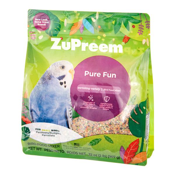 メーカー：ZuPreem ＰｕｒｅＦｕｎ　ＳｍａｌｌＢｉｒｄｓ　ズプリーム　ピュアファン　S　セキセイインコ　907g　0762177350202　20210819　y21m08　wakaoo　鳥　エサ　餌　フード　インコ　オカメインコ　コ...