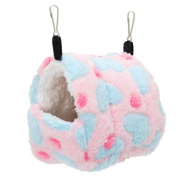 メーカー：fuu ｆｕｕ　小動物の三角ハウス　Ｓ　ピンク　4573298441085　20210816　ｙ21ｍ08　ＧＢＮＭ　小動物　ハムスター　モモンガ　フクロモモンガ　フクモモ　デグー　シュガーグライダー　ハウス　ハンモック　隠れ家　...