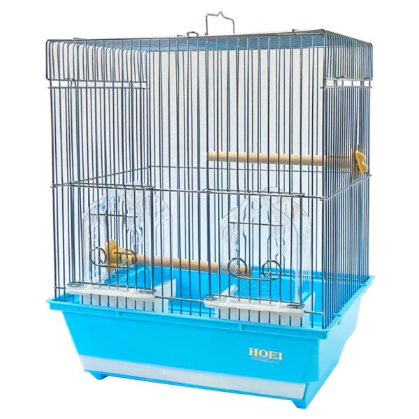 メーカー：ＨＯＥＩ minimalcages　cage　101kadg　blue　青　ＨＯＥＩ　１０１角Ｇ　ブルー　4963067002096　20210807　ＧＢＮＭ　y21m08　鳥　ケージ　本体　小鳥　インコ　小型インコ　セキセイ　...