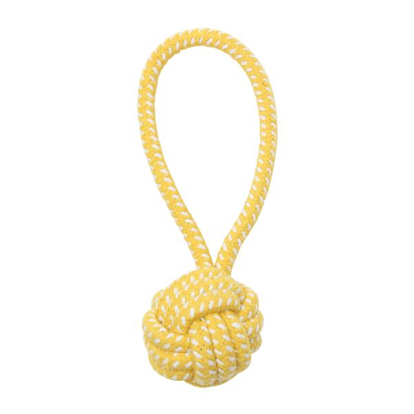 メーカー：ルークラン _dog　roop_goods　ROOP　ルークラン　ループ　ノッティー　ボール１　ロープ　犬おもちゃ　犬　いぬ　犬用　いぬ用　玩具　ストレス解消　デンタルケア　KNOTTY　4571357067870　2021082...