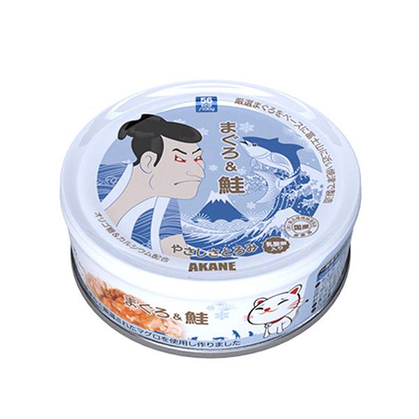 メーカー：オリエントインプレッ _neko　ＡＫＡＮＥ　まぐろ＆鮭　やさしさとろみ　７５ｇ　乳酸菌入り　4571398299018　猫　猫フード　キャットフード　ウエットフード　ウェットフード　一般食　成猫　マグロ　サケ　魚　水分補給　食物...