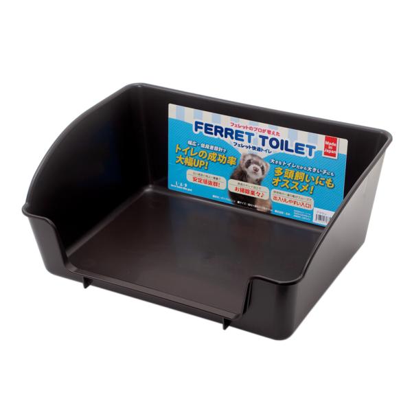 メーカー：エヌ・シー Ｌ・Ｉ・Ｐ　フェレットトイレ　ＬＩＰ４０３０　ブラウン　4526003870304　20211025　y21m10　wakaoo　日本製　多頭飼い　といれ　toilet　小動物　大きい　幅広　トイレ本体　フェレット　四...