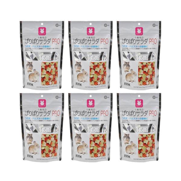 メーカー：マルカン mlmfkline　_animal　マルカン　ぱりぱりサラダ　ＰＲＯ　２３０ｇ　小動物　フード　副食　ウサギ　ハムスター　モルモット　チンチラ　リス　プレーリードッグ　OKB　ニンジン　キャベツ　おやつ　49064565...