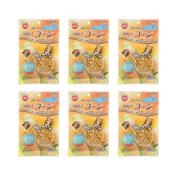 メーカー：マルカン mlmfkline　_animal　4906456556732　マルカン　つみたてコーン　２０ｇ　小動物　鳥　小動物全般　おやつ　種　穀物　うさぎ　ハムスター・リス　モルモット・チンチラ　トウモロコシ　便臭　OKB　20...