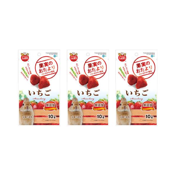 メーカー：マルカン mlmfkline　_animal　マルカン　果実のおたより　いちご　１０ｇ　4906456560326　20160918　ｓａｋｔ　リスハム系　小動物　鳥　うさぎ　ハムスター　モルモット　チンチラ　リス　おやつ　ミニマ...