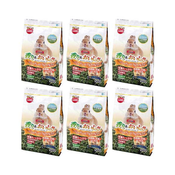メーカー：マルカン mlmfkline　_animal　マルカン　バニーグレードアルファルファ　５００ｇ　4906456567219　MR-859　小動物　鳥　うさぎ　モルモット　チンチラ　デグー　プレーリードッグ　アルファルファ　高たんぱ...