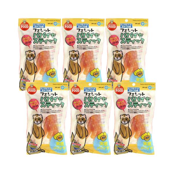 メーカー：マルカン mlmfkline　_animal　小動物　鳥　フェレット　おやつ　マルカン　フェレットのパパイヤスティック　約９０ｇ　4906456531906　フード　ＹＭＹＭ　papaiya_animal1812　paiyamel...