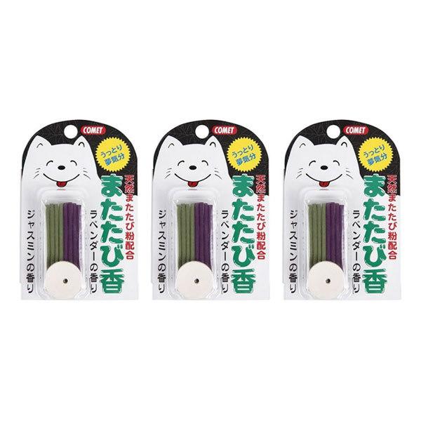 メーカー：イトスイ _neko　4971453054468　コメット　またたび香　８本入り　猫　またたび　猫用品　おもちゃ　お香　アロマ　線香　20211229　kak　×３個　line2207pettoy　bnr2303omoinu　y2...