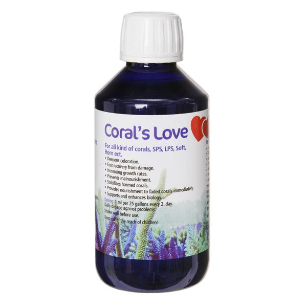 メーカー：Korallen zucht社 Ｋｏｒａｌｌｅｎ　ｚｕｃｈｔ　Ｃｏｒａｌ’ｓ　Ｌｏｖｅ　２５０ｍｌ　サンゴ　添加剤　損傷回復　成長向上　20220505　ｙ22ｍ05　Y.K　アクア用品　アクアリウム用品　アクアリウム　海水魚　コ...